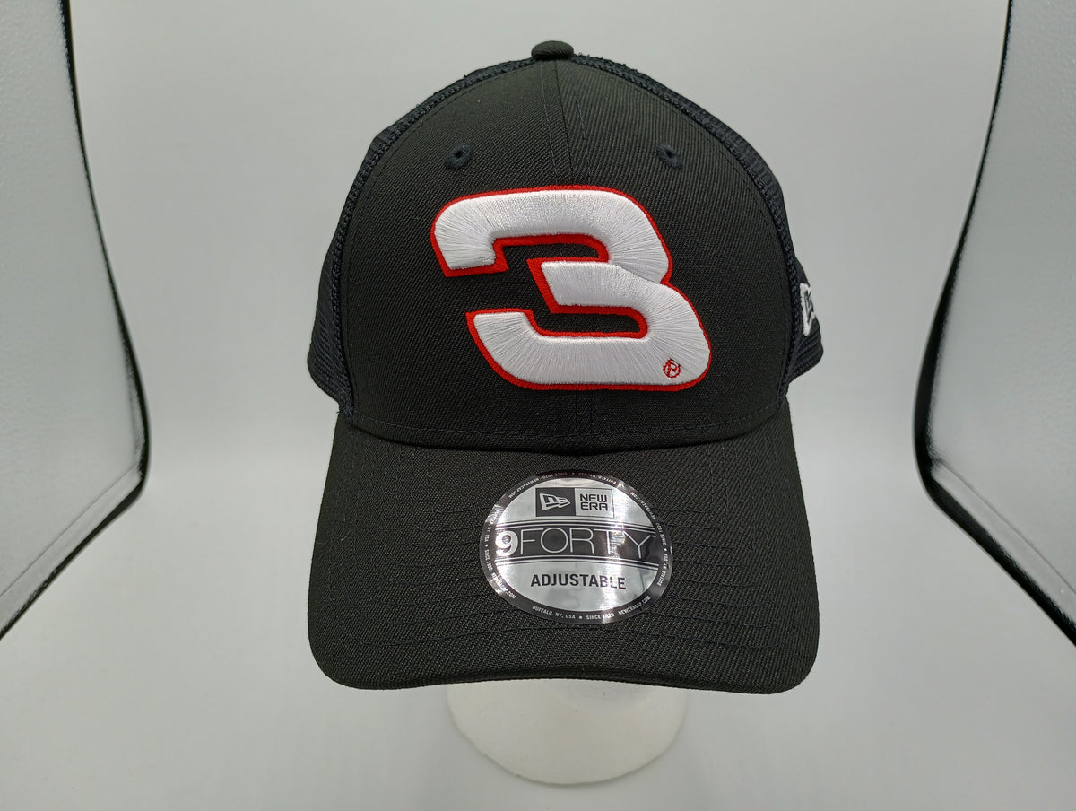 No. 3 RCR Black New Era 940 Trucker Hat – RCR Museum & Team Store