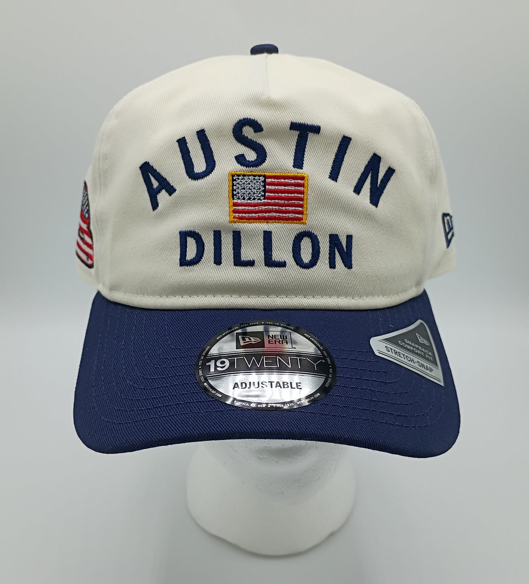 Austin Dillon American Flag No. 3 New Era 1920 Hat – RCR Museum & Team ...
