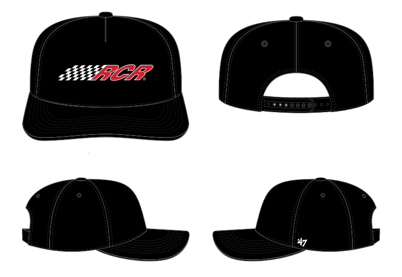 RCR 47 Brand Brrr Hitch Black Hat – RCR Museum & Team Store