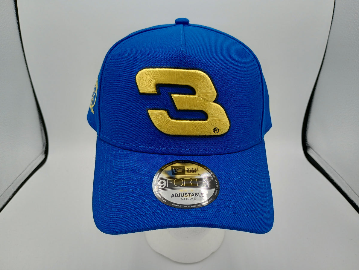 No. 3 RCR Blue & Yellow Vintage 940 Hat – RCR Museum & Team Store