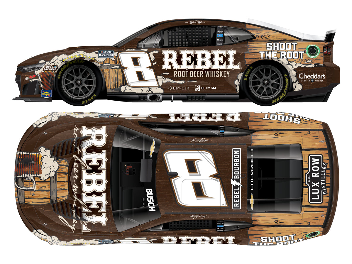 Kyle Busch 2026 Rebel Root Beer Whiskey 1:24 Die-Cast *PRE-ORDER* – RCR ...