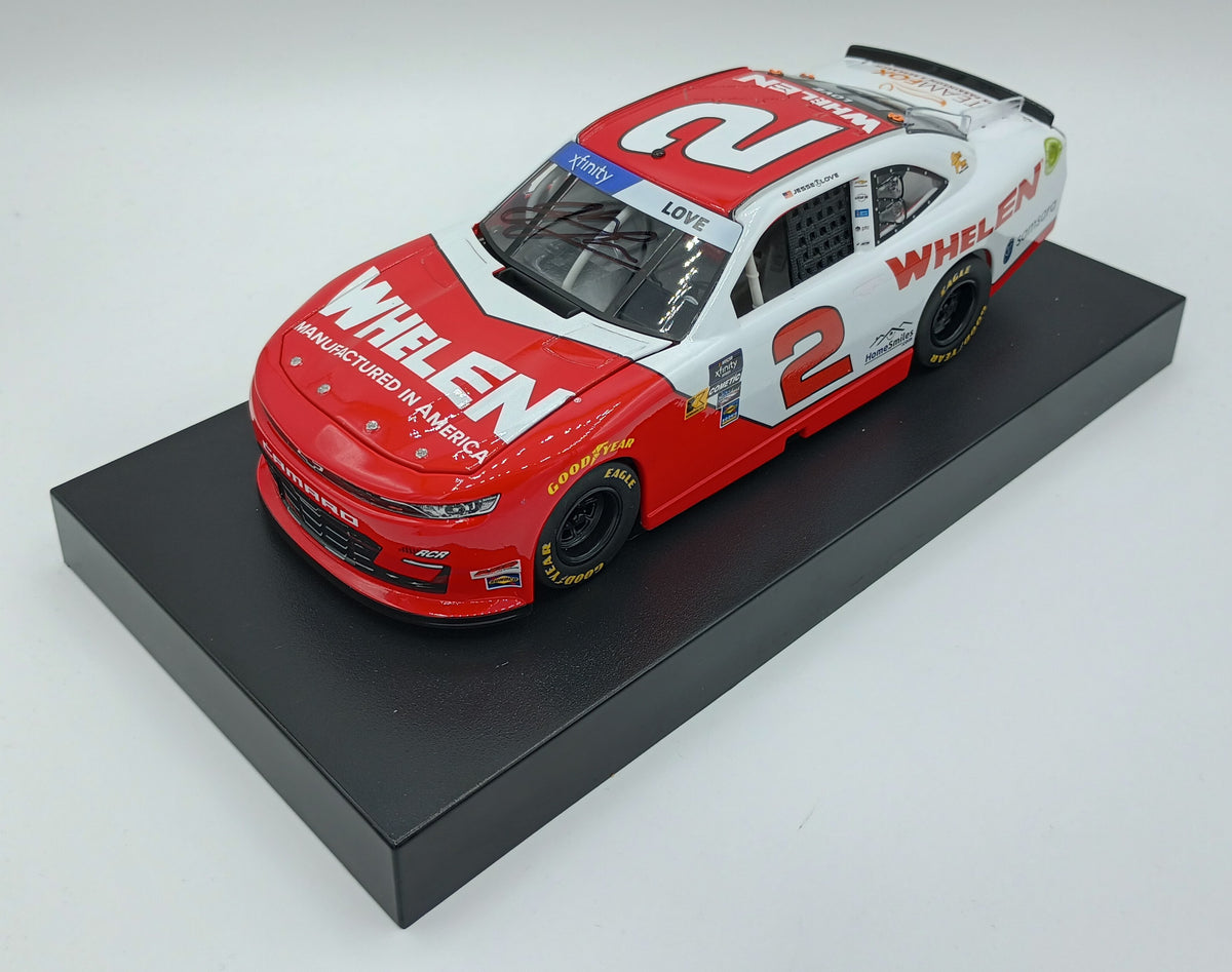 AUTOGRAPHED Jesse Love 2024 No. 2 Whelen 1:24 Scale Die-Cast – RCR ...