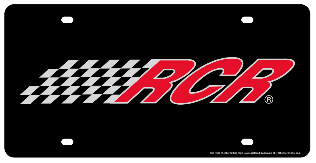RCR Logo Acrylic License Plate – RCR Museum & Team Store