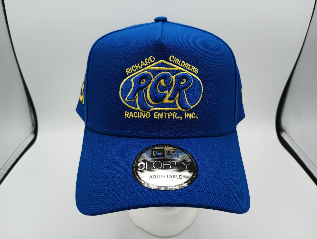 RCR Vintage Logo No. 3 Blue & Yellow New Era 940 Hat – RCR Museum ...