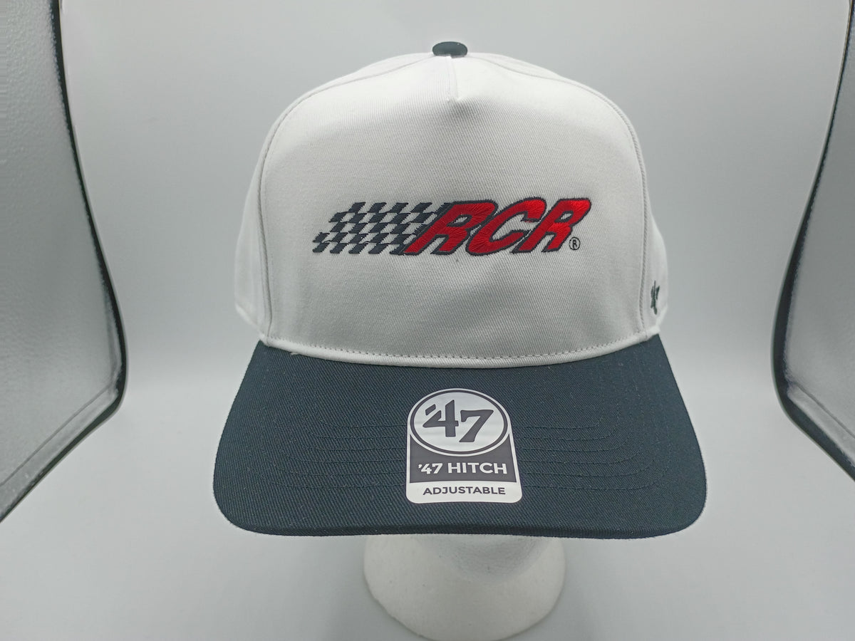 RCR Logo White 47 Brand Hitch Adjustable Hat – RCR Museum & Team Store
