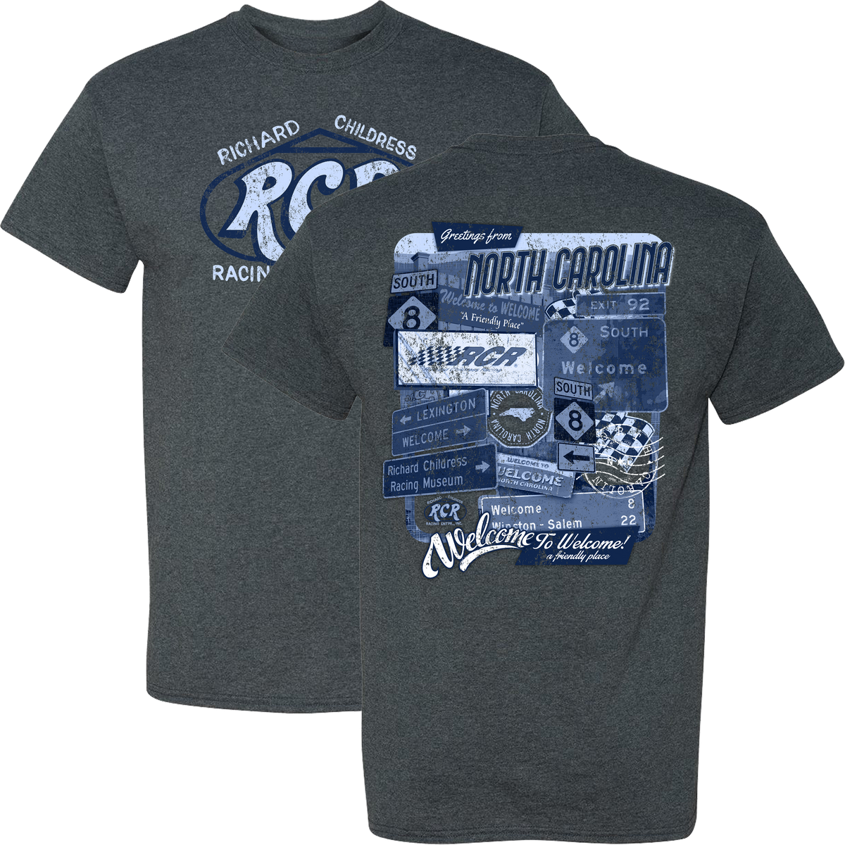 RCR Welcome, NC Tee – RCR Museum & Team Store