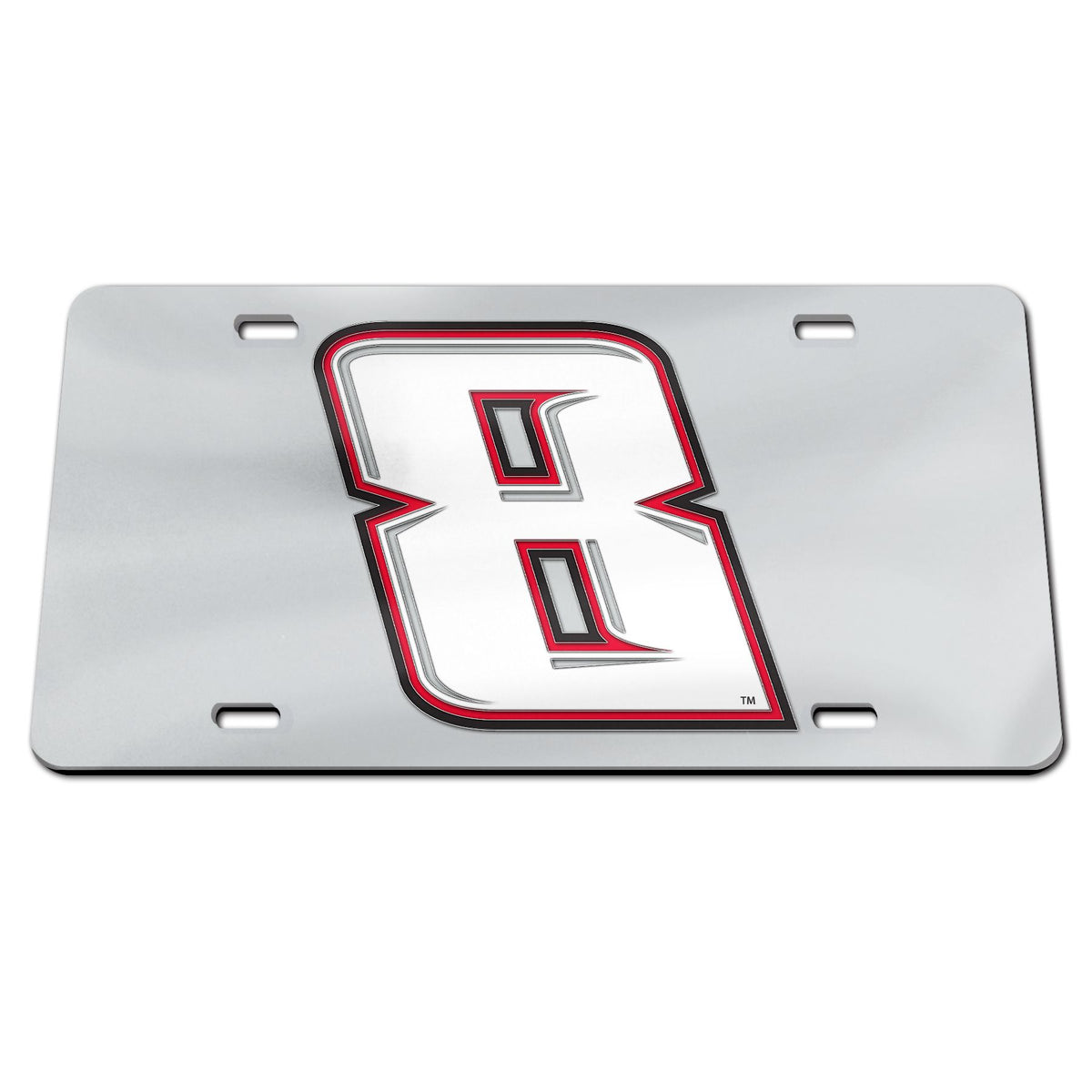 Kyle Busch No. 8 Acrylic License Plate – RCR Museum & Team Store